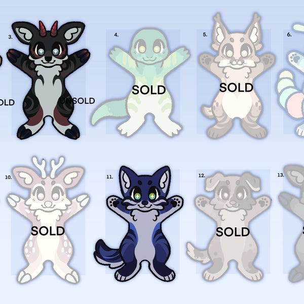 Lizard Fursona - Etsy