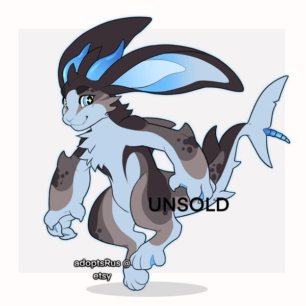 Shark Fursona - Etsy