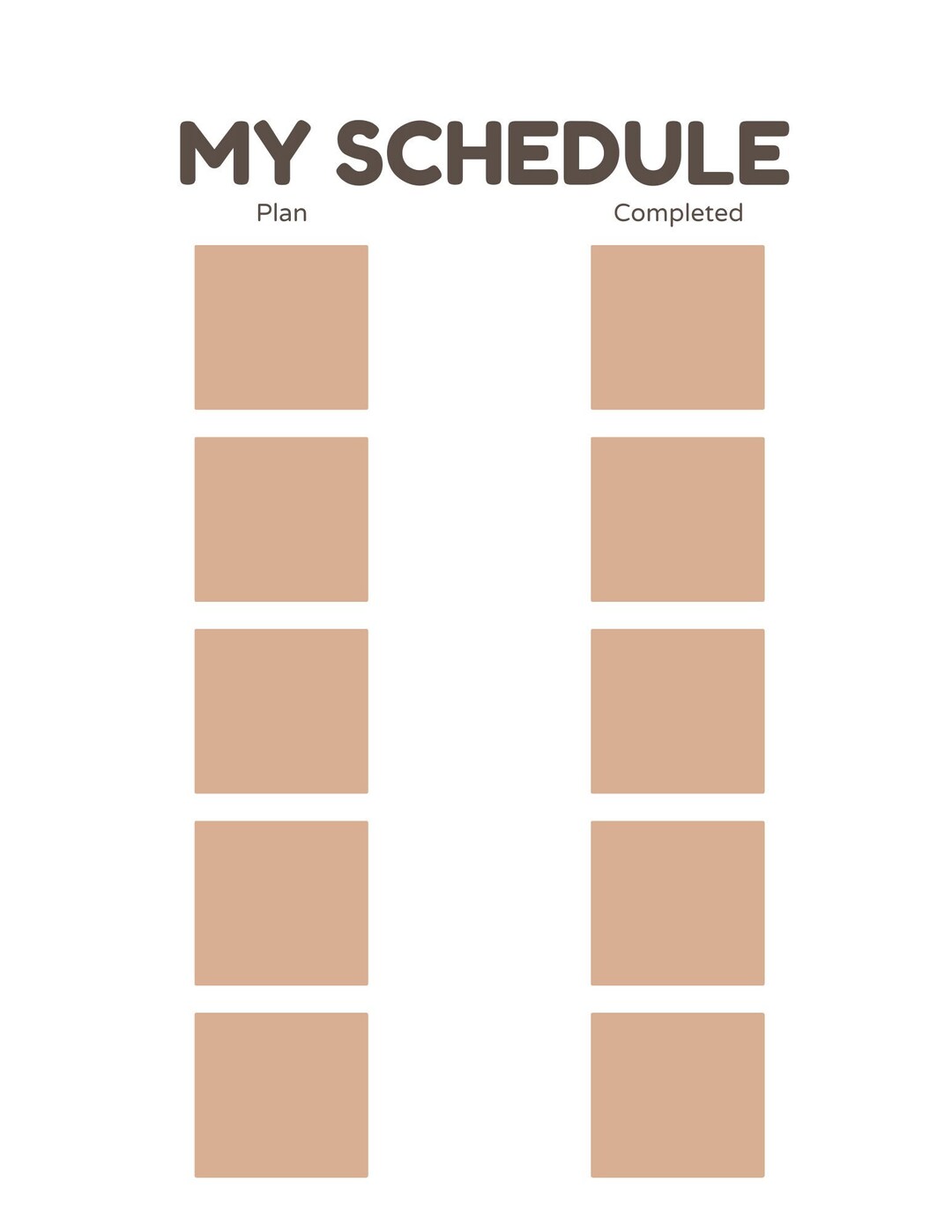 Neutral Visual Schedule for Autism Behavior Therapy Teachers - Etsy