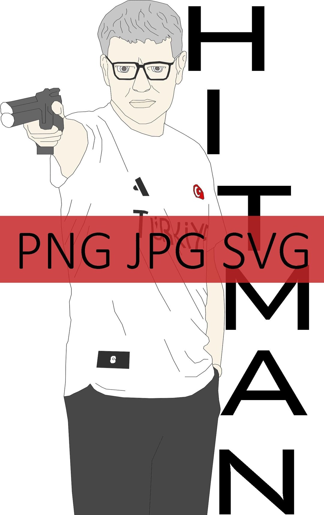 Yusuf Dikec Olympic Shooter Png Silver Medalist Jpg Olympic Athlete SVG ...