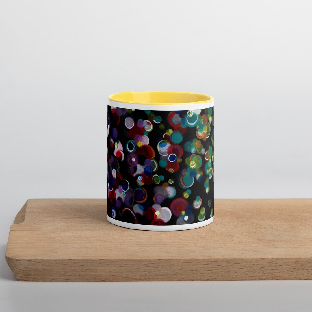 Popart Mug With Color Options Inside, Ceramic Coffee/tea Mug for ...