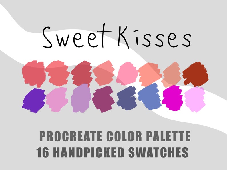 Mother's Day Procreate Color Palette: Handpicked Swatches (digital ...