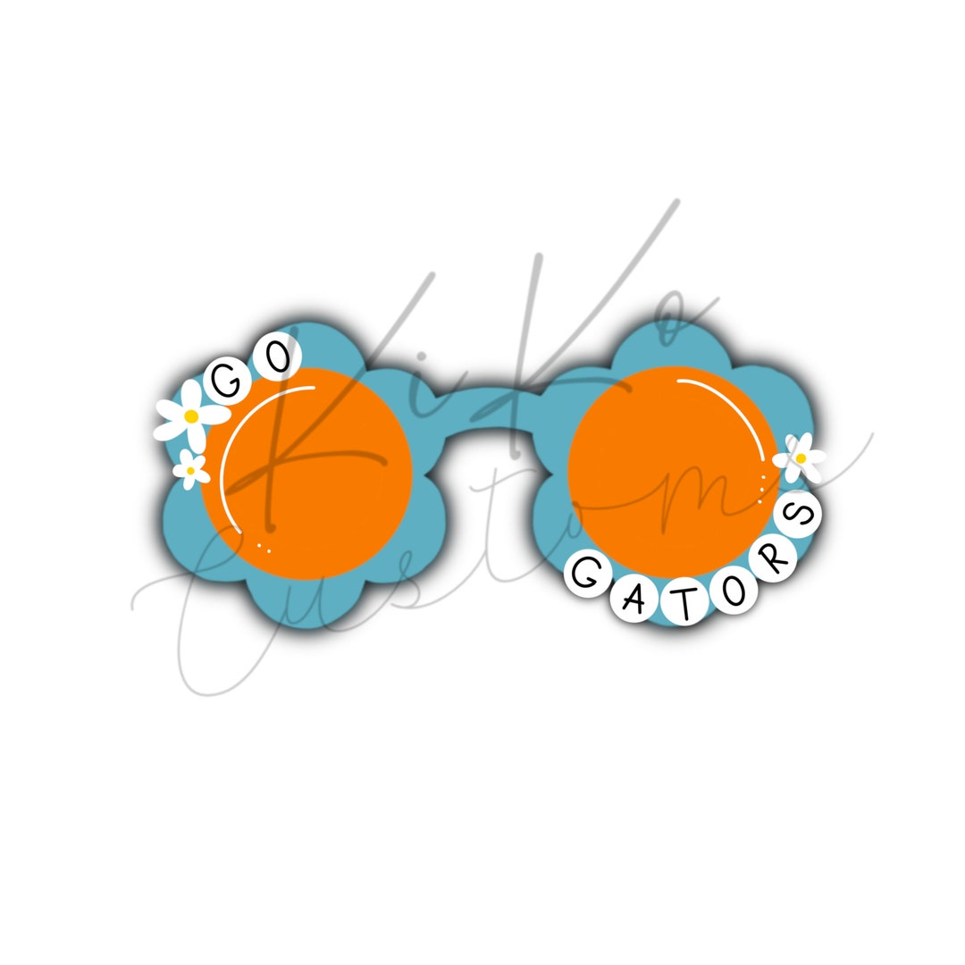 Florida Gator, FL Gator, Chomp Chomp, PNG, Sublimation, Sunnies ...