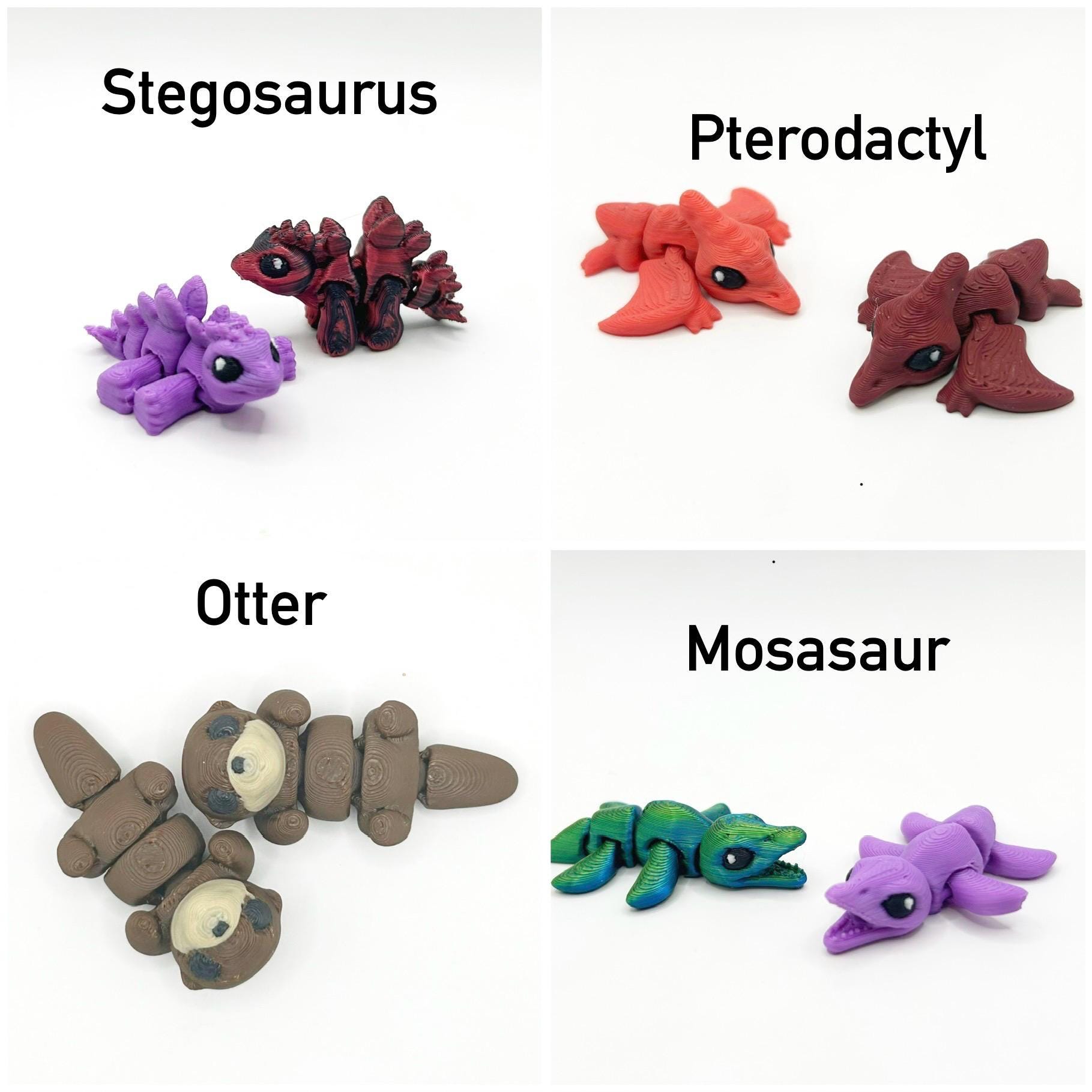 Easter Egg Surprise Critters, 3D Printed Mystery Animals, Easter Basket ...