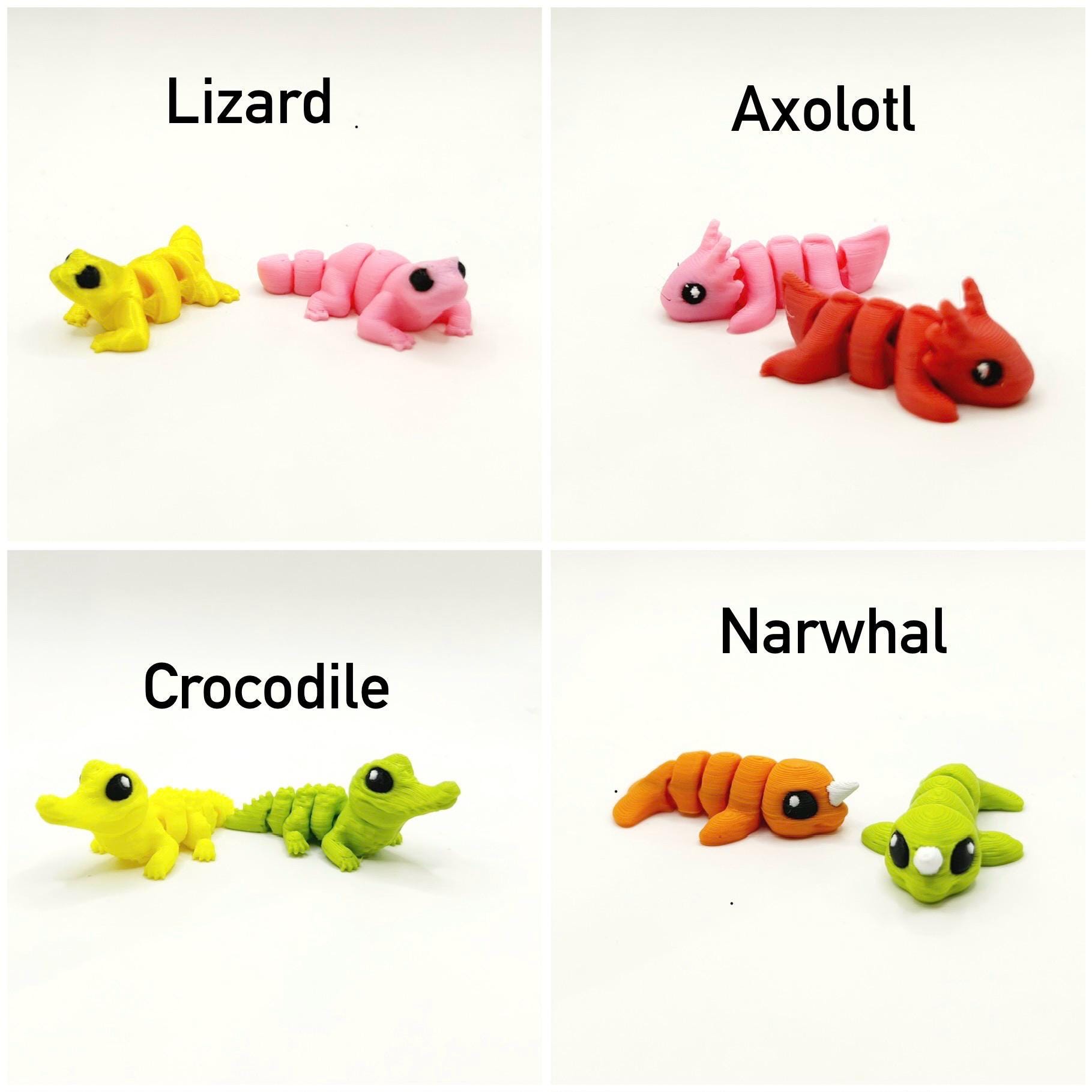 Easter Egg Surprise Critters, 3D Printed Mystery Animals, Easter Basket ...