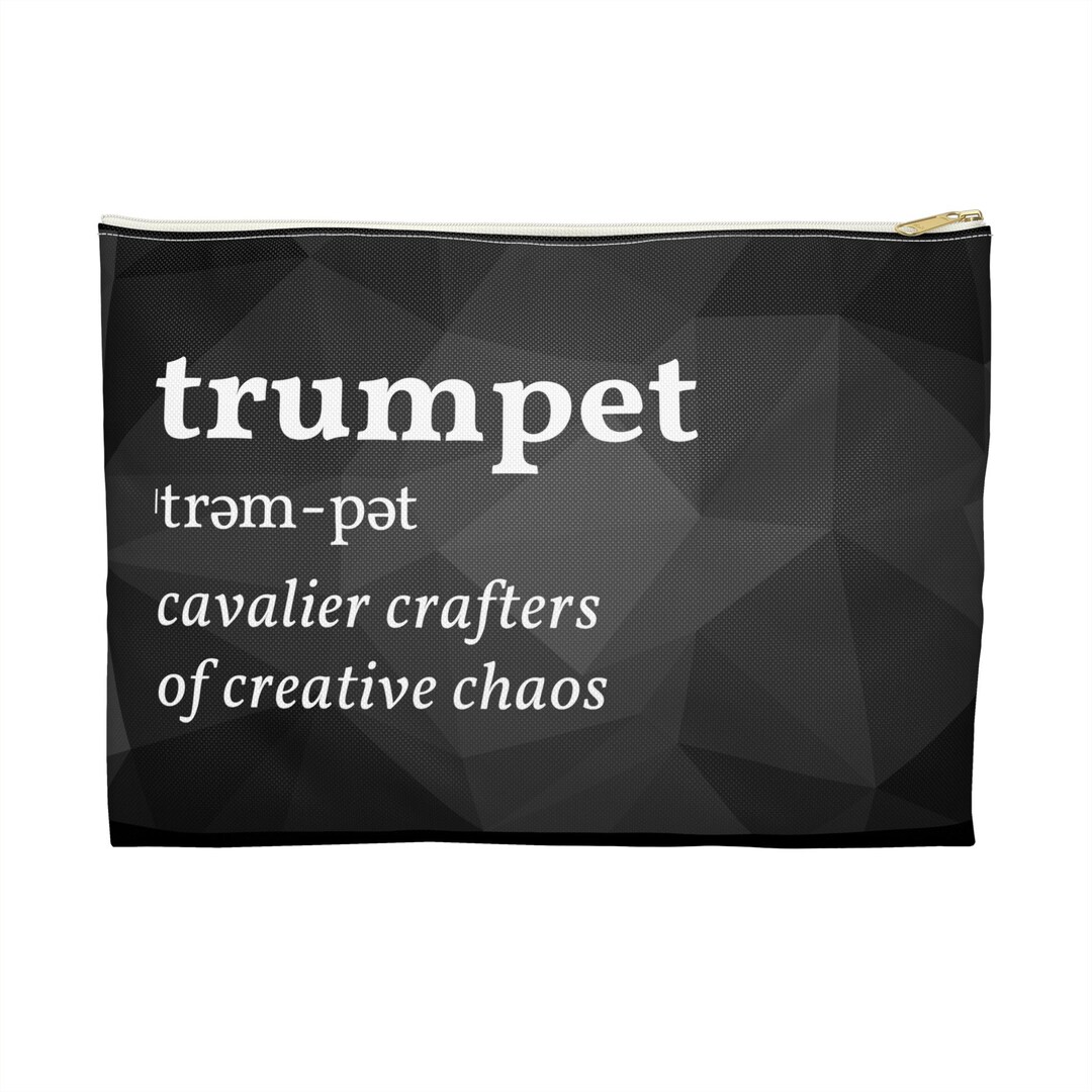 Trumpet Definition Accessory Pouch - Etsy