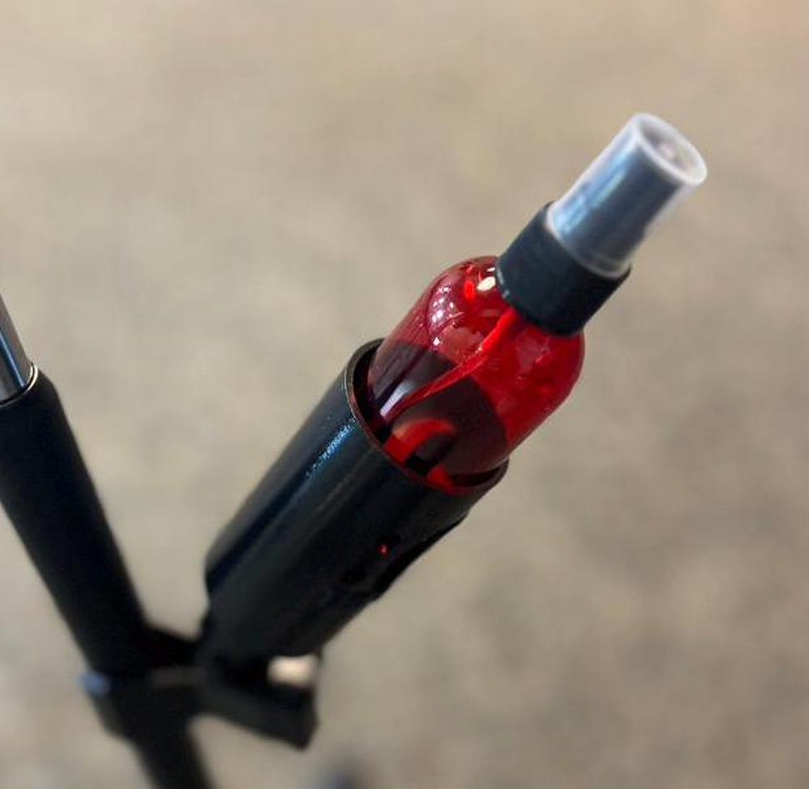 Trombone Spray Bottle With Clip on Stand Holder - Etsy