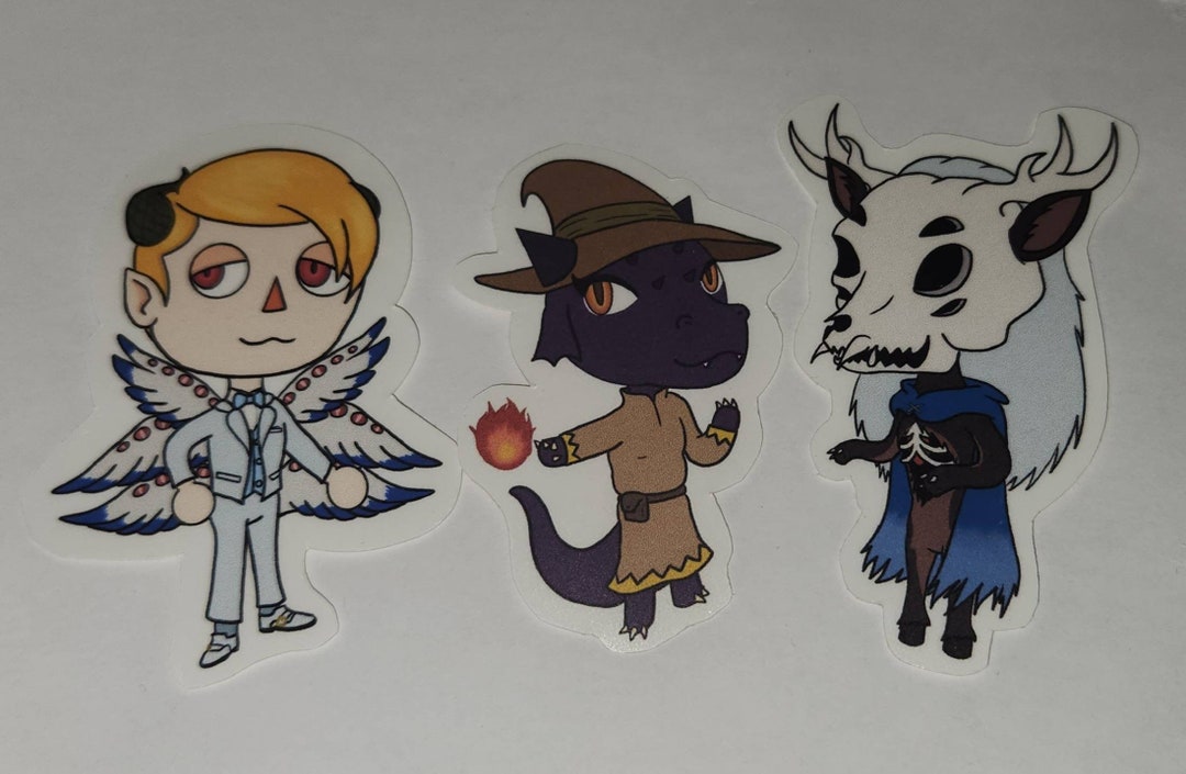 Custom DND Character Stickers Animal Crossing Style - Etsy