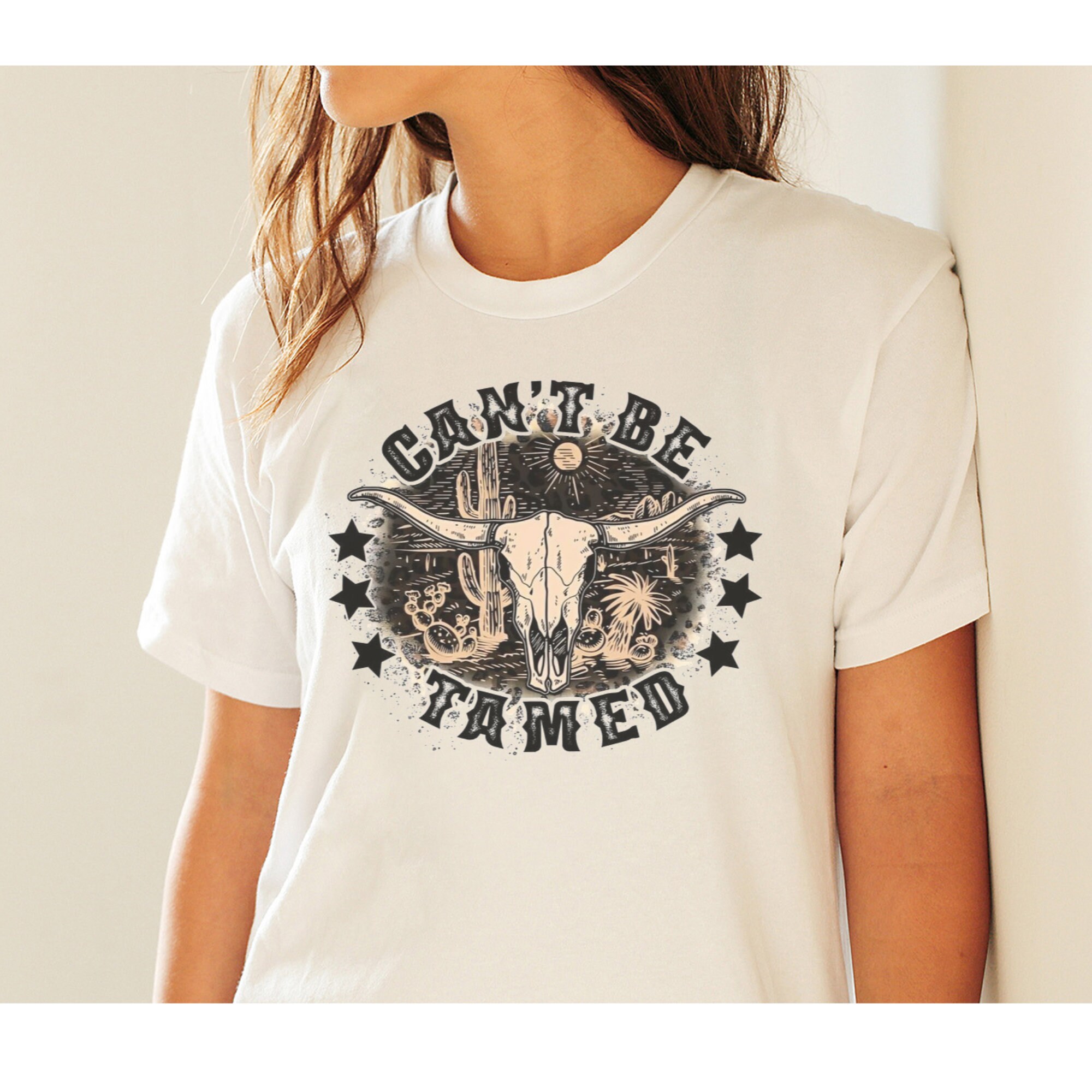 Can't Be Tamed | PNG | Digital Download Design Png | Western | Cow ...
