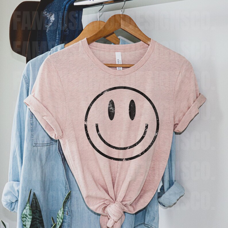 Grunge Smiley Face PNG | Sublimation Design (digital Download) - Etsy