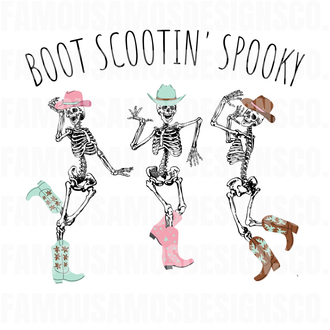 Boot Scootin' Spooky | PNG | Digital Download Design | Sublimation ...