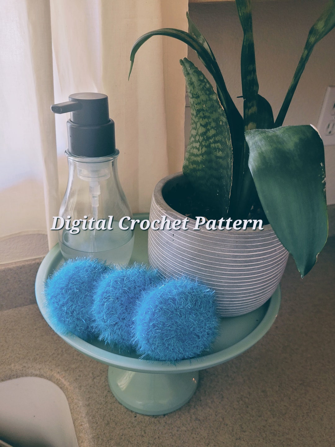 Dish Scrubby Digital Crochet Pattern | Scrubbies - Etsy