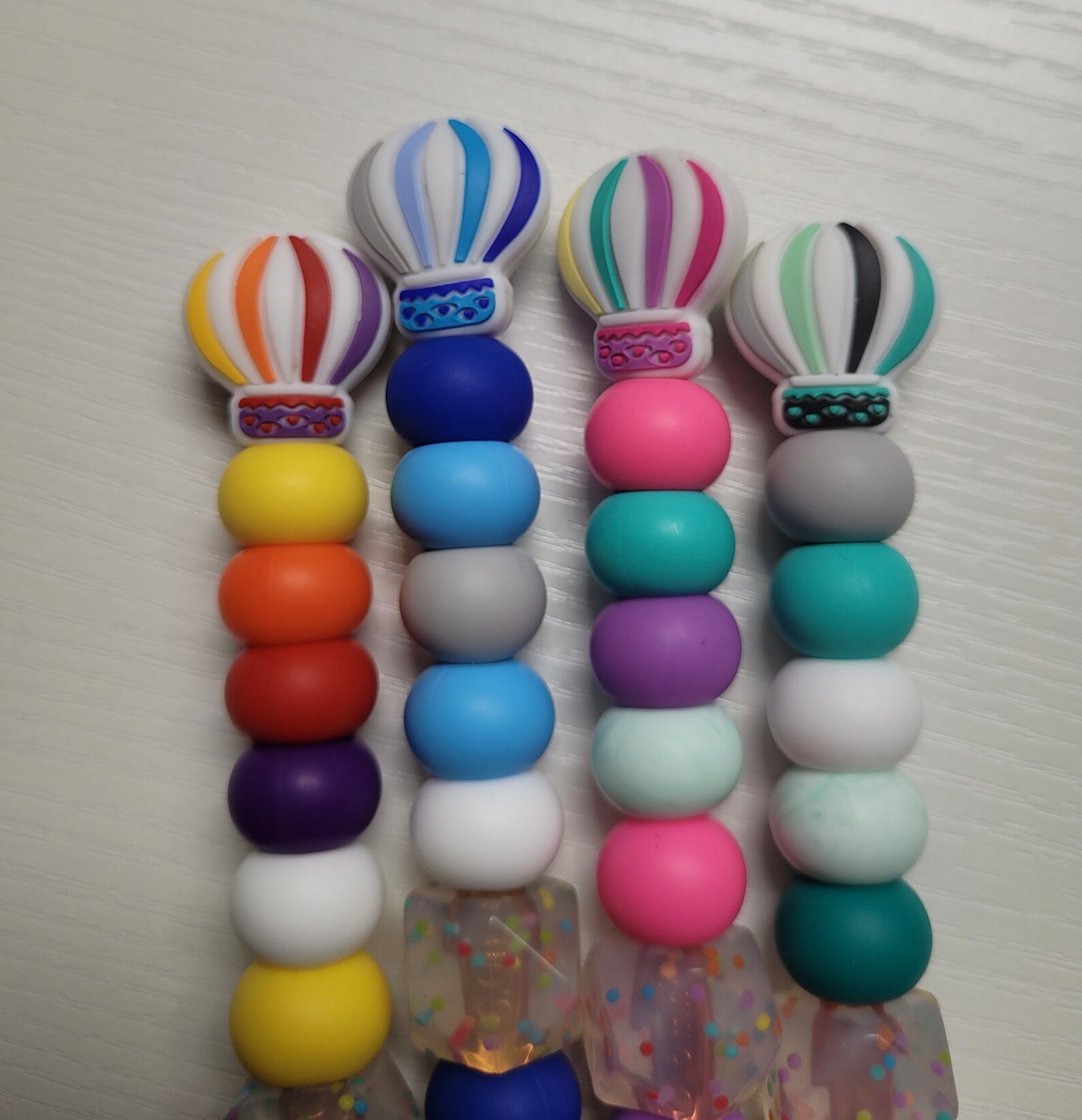 Crochet Hooks Silicone Beads Ergonomic | Animal Focal Bead Toppers ...