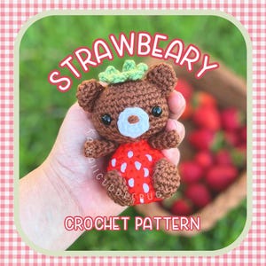 Strawbeary Crochet Digital PDF Amigurumi Pattern - Etsy