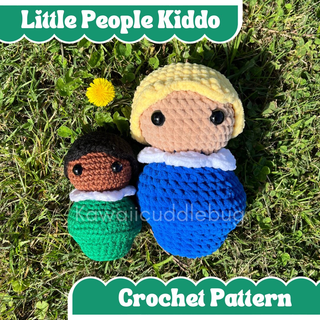 Little People Kiddo Crochet Pattern Amigurumi Pattern Tutorial ...