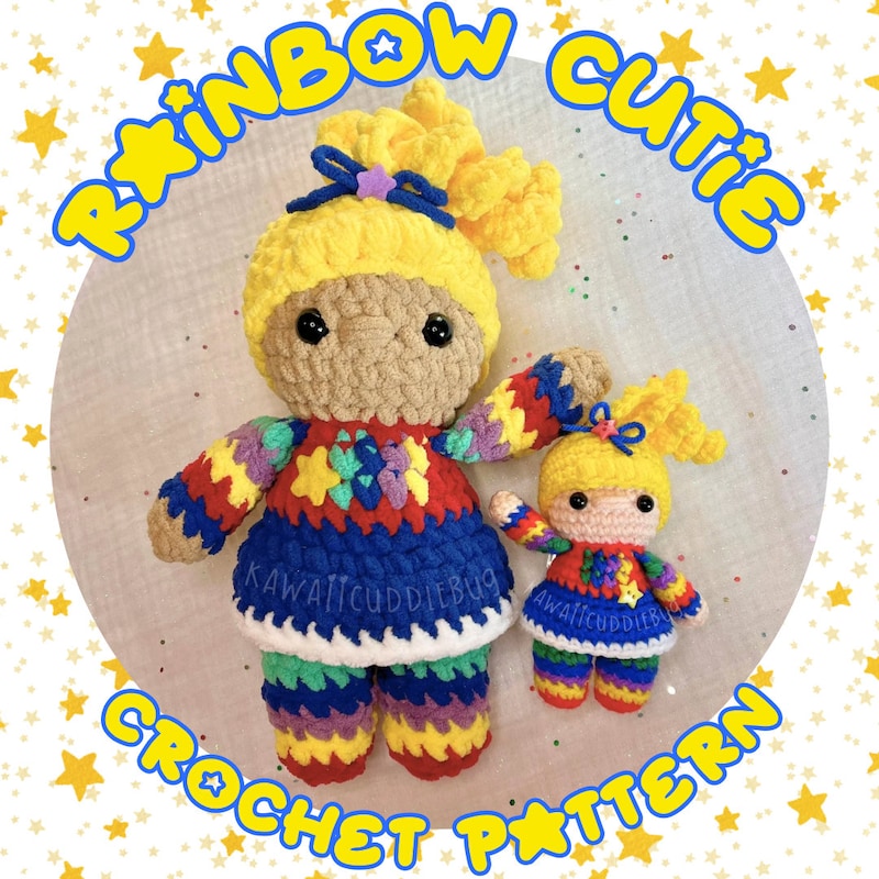 Rainbow Brite Pattern - Etsy