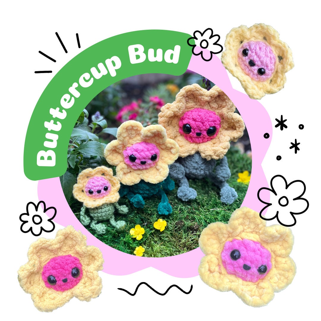 Buttercup Bud Crochet Pattern - Etsy