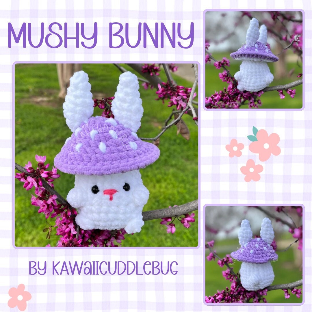 Mushy Bunny Crochet PATTERN Digital Download Pdf Amigurumi Pattern ...