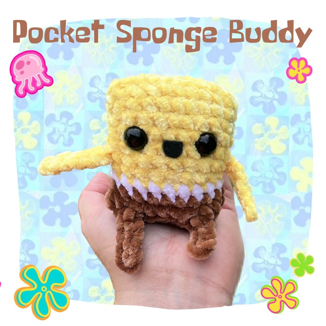 Pocket Sponge Buddy Pattern - Etsy