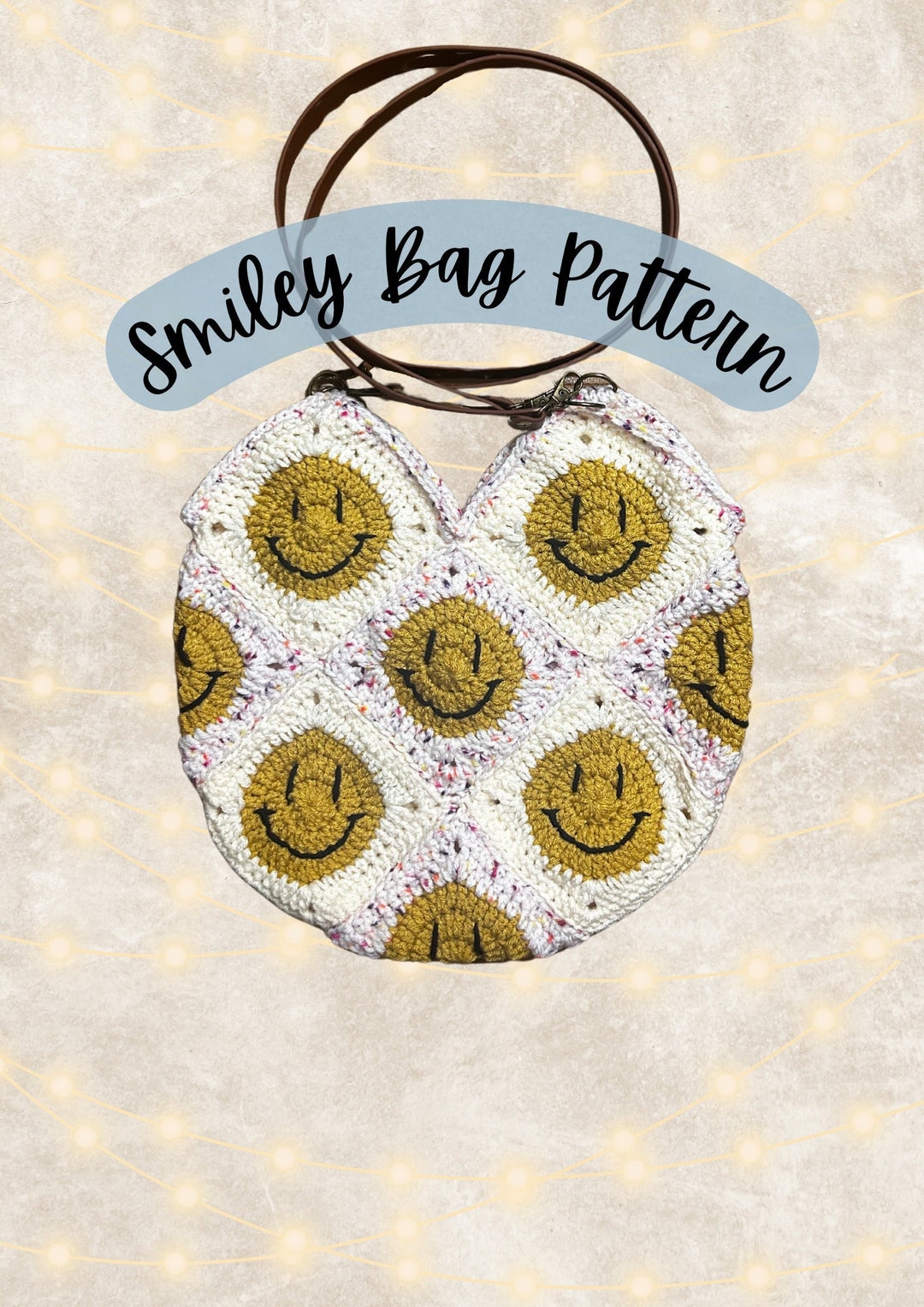 Smiley Bag Crochet Pattern - Etsy