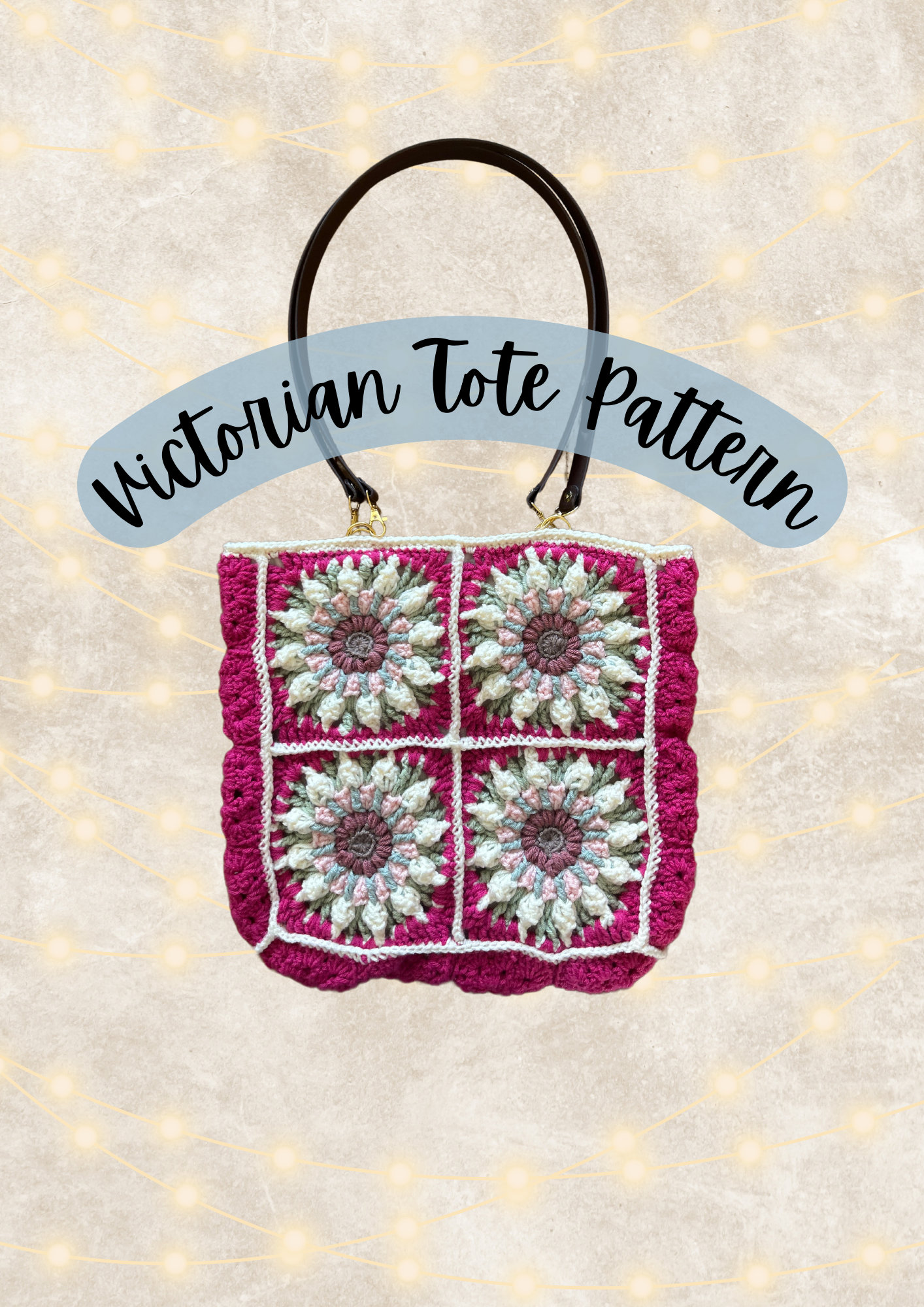Victorian Tote FULL Bag Pattern - Etsy