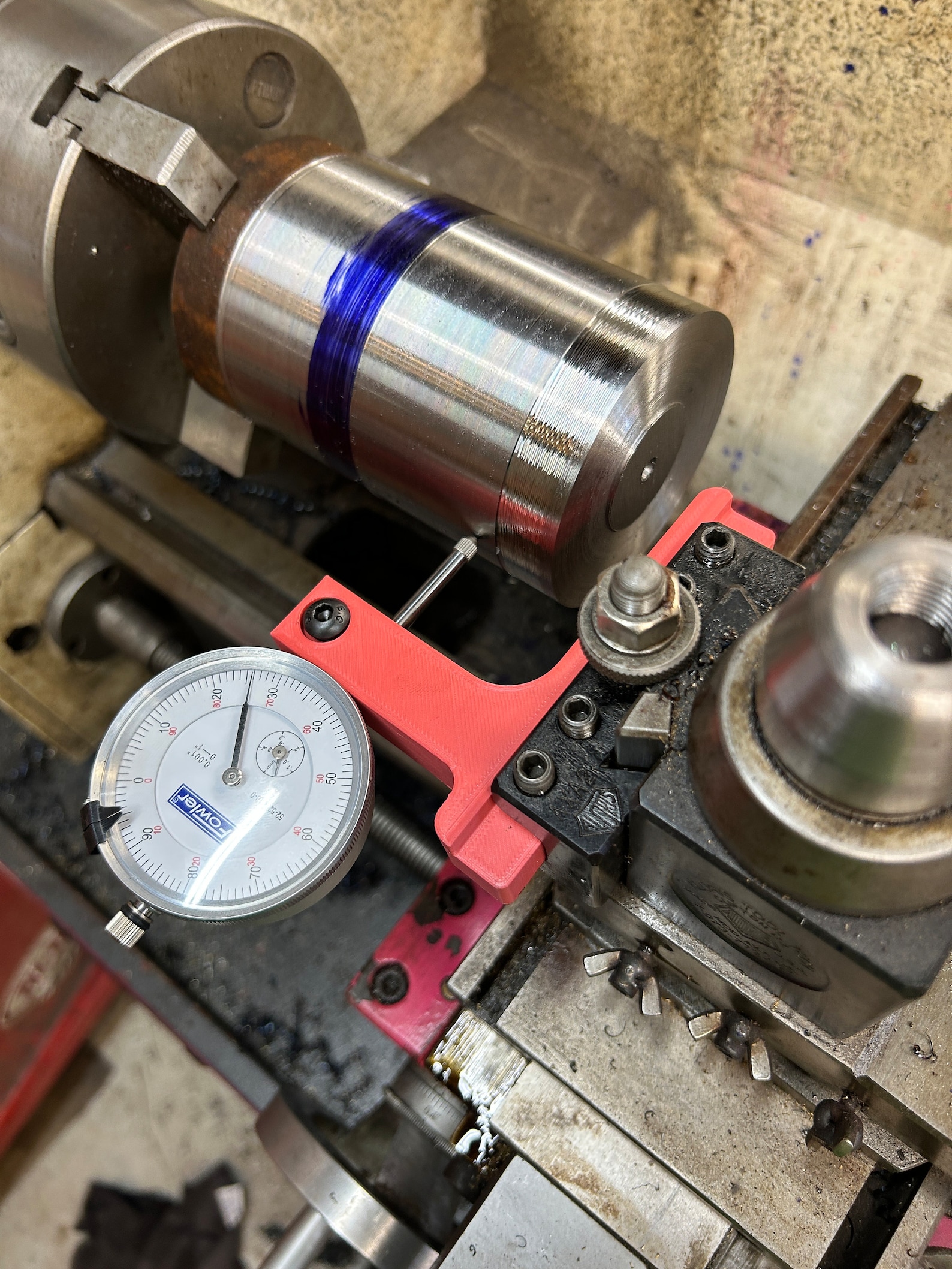 STL File for Quick Change Dial Indicator Mount for Mini Lathe AXA - Etsy