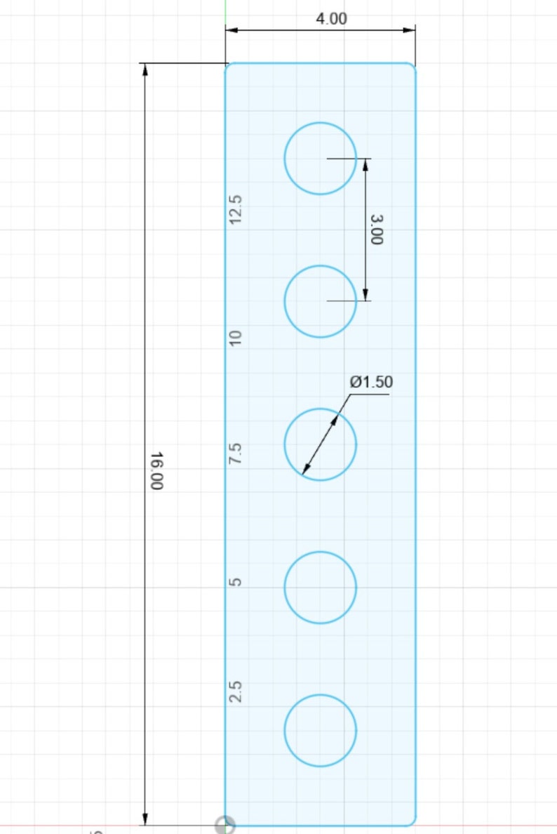 Dimple Die Gussets A Pillar 1.5" Hole .DXF File - Etsy