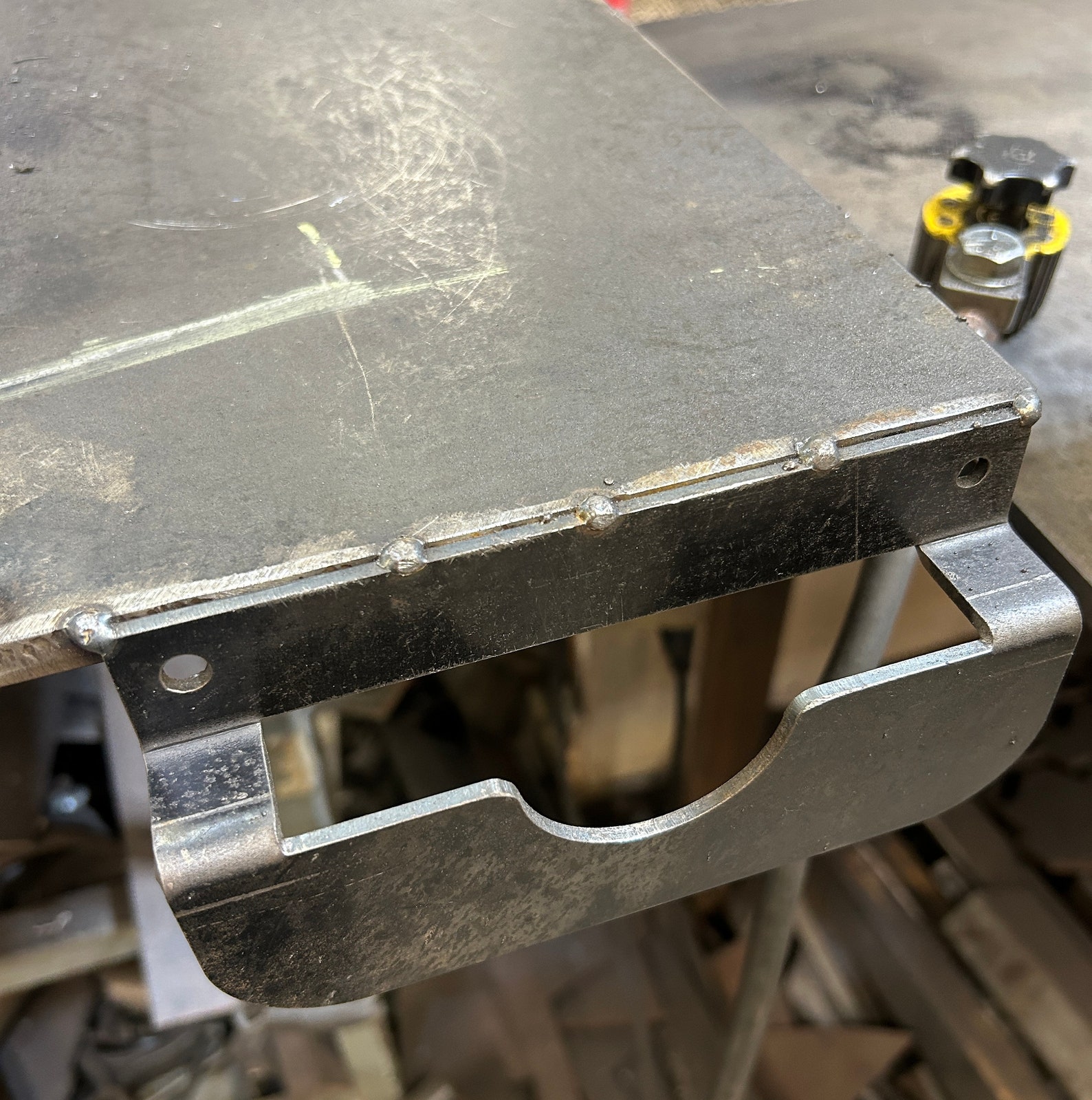 Handcrafted Angle Grinder Holder - Industrial Style Tool Organizer - Etsy