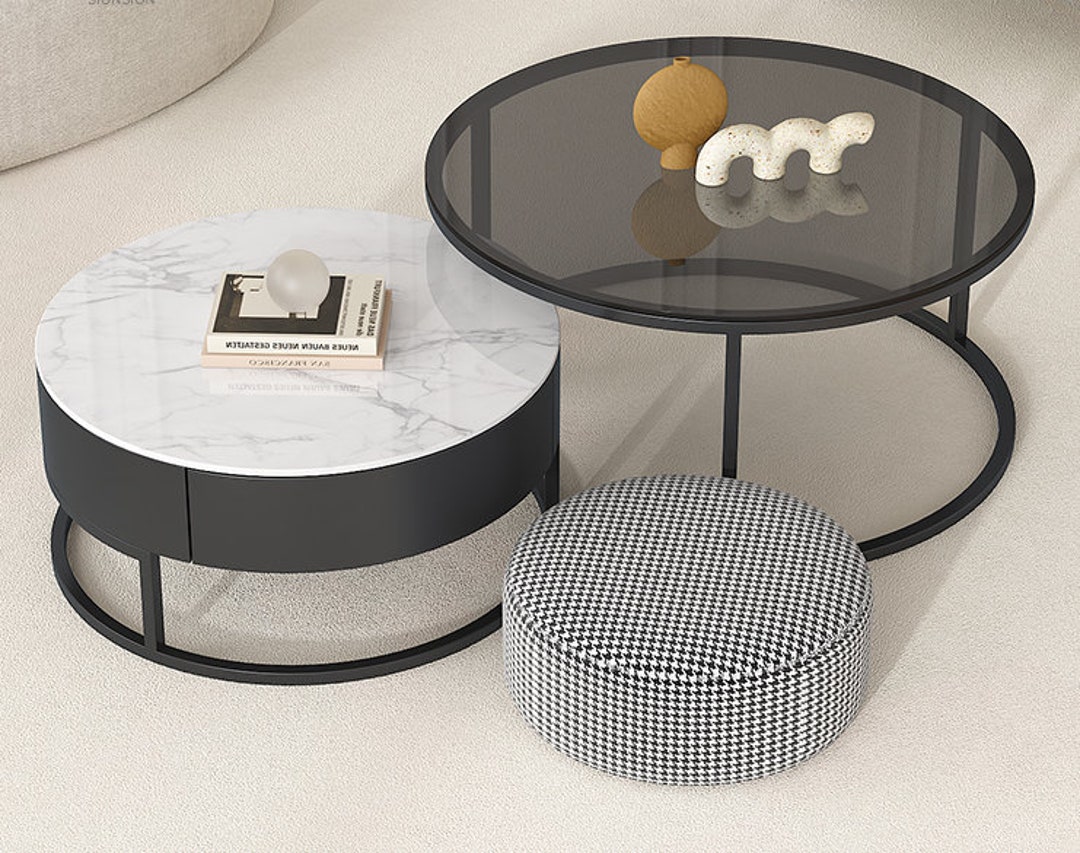 Coffee Tables Black Aesthetic Cute Minimalist Coffee Tables - Etsy