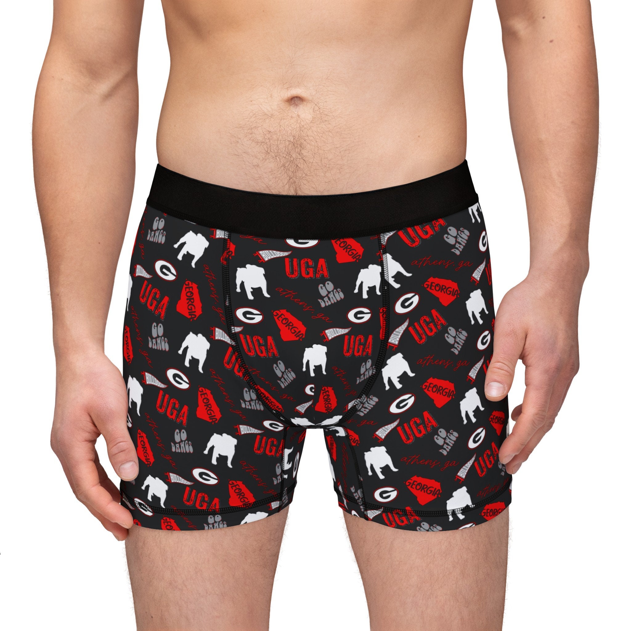 GA Bulldogs Themed Men's Boxers - Etsy