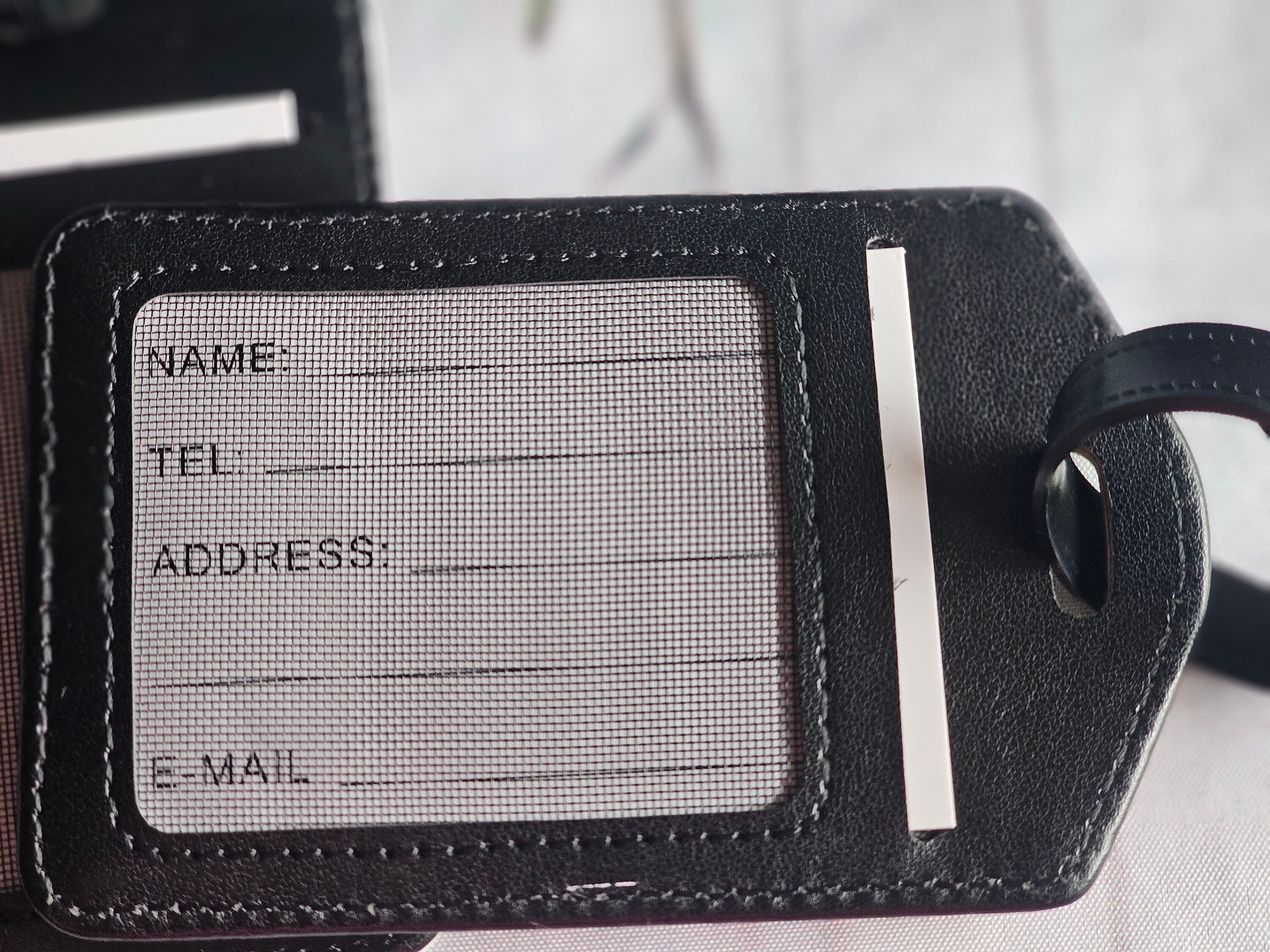 Leather Child Luggage Tags - Etsy