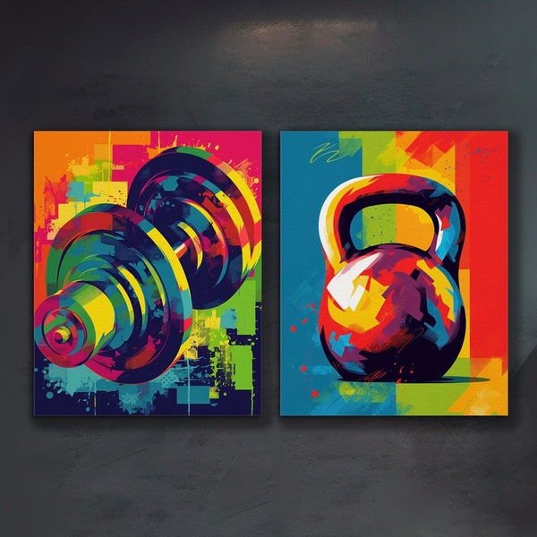 Home Gym Wall Art - Etsy