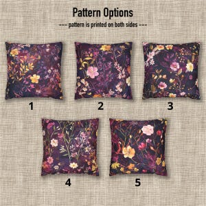 Plum Throw Pillow Cover Fall Decor Cushion Cover Christmas Gift for Mom ...