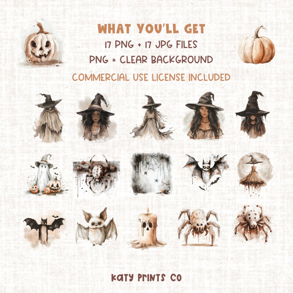 Witch Clipart, Witchy Clipart, Halloween Png - Etsy