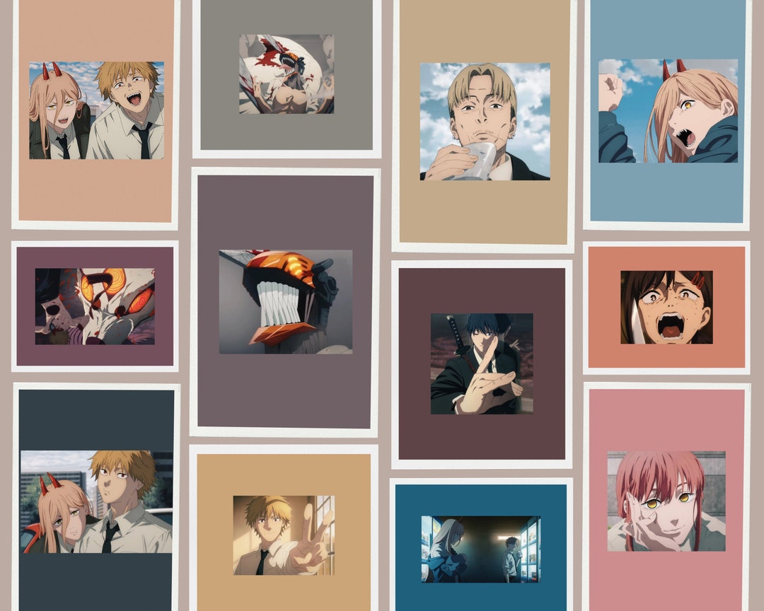 20 PCS Digital Wall Art Collage Kit - Anime Pintables - Digital ...