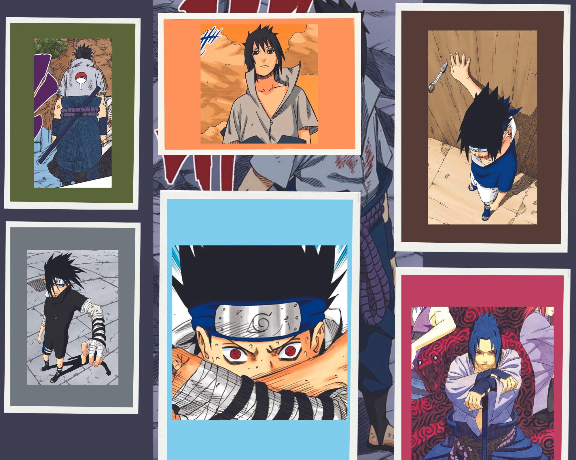 30 PCS Digital Wall Art Collage Kit - Anime Pintables - Digital ...
