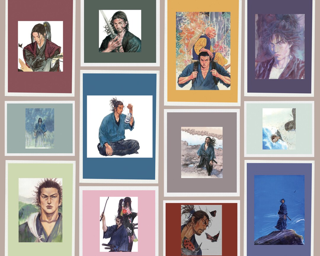 35 PCS Digital Wall Art Collage Kit - Anime Pintables - Digital ...