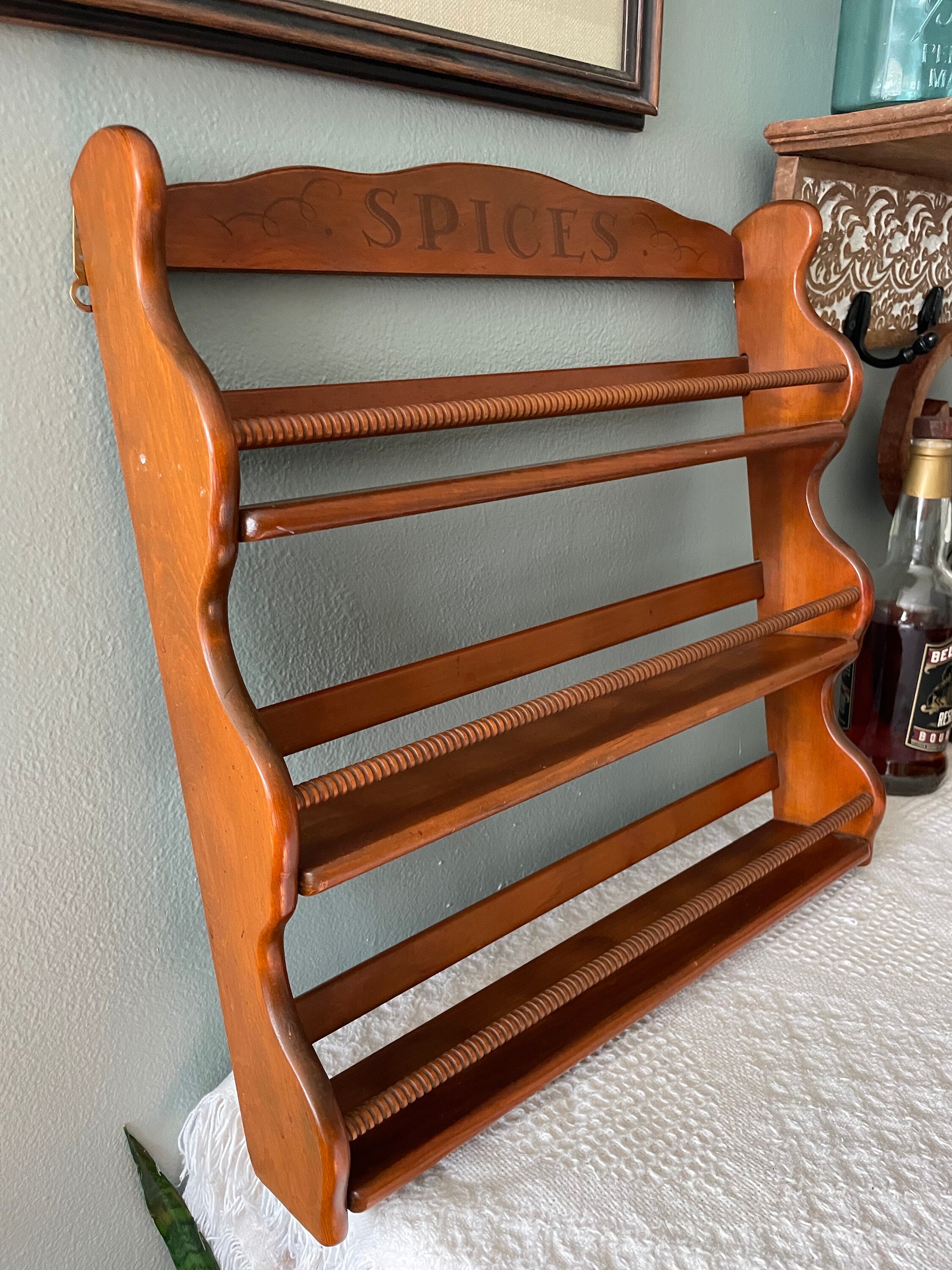 Vintage Three-tier Spice Rack - Etsy
