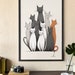 Simple Cat Poster Home Decoration for Wall, Art, Wall Art, Home Decor ...