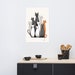 Simple Cat Poster Home Decoration for Wall, Art, Wall Art, Home Decor ...