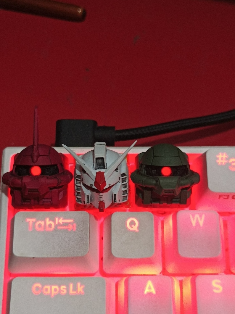 Gundam Keycap artisan Keycap - Etsy