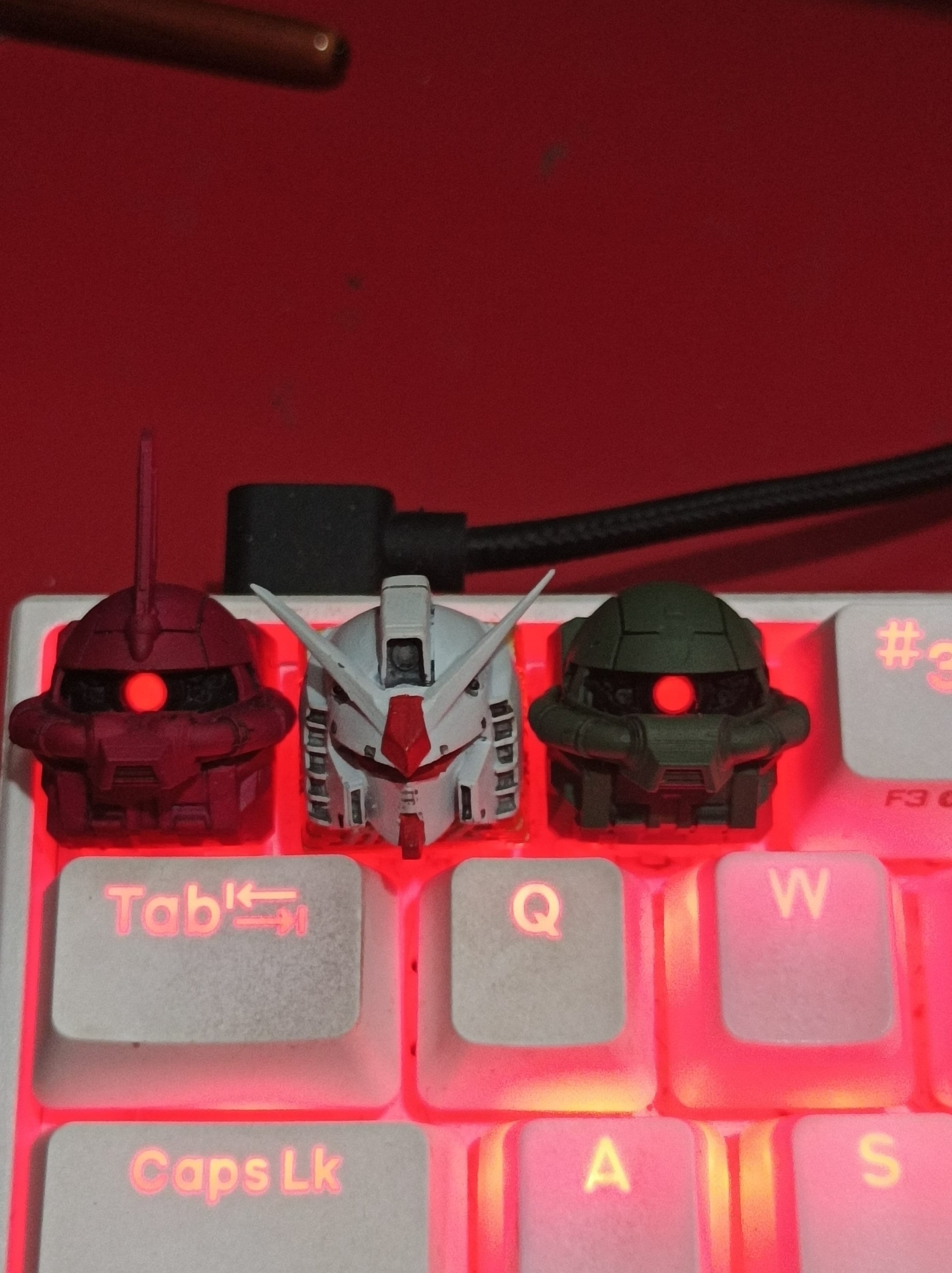 Gundam Keycap (artisan Keycap) - Etsy