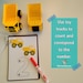 Dump Truck Number Tracing Flashcards: Counting Activity (PDF) - Etsy