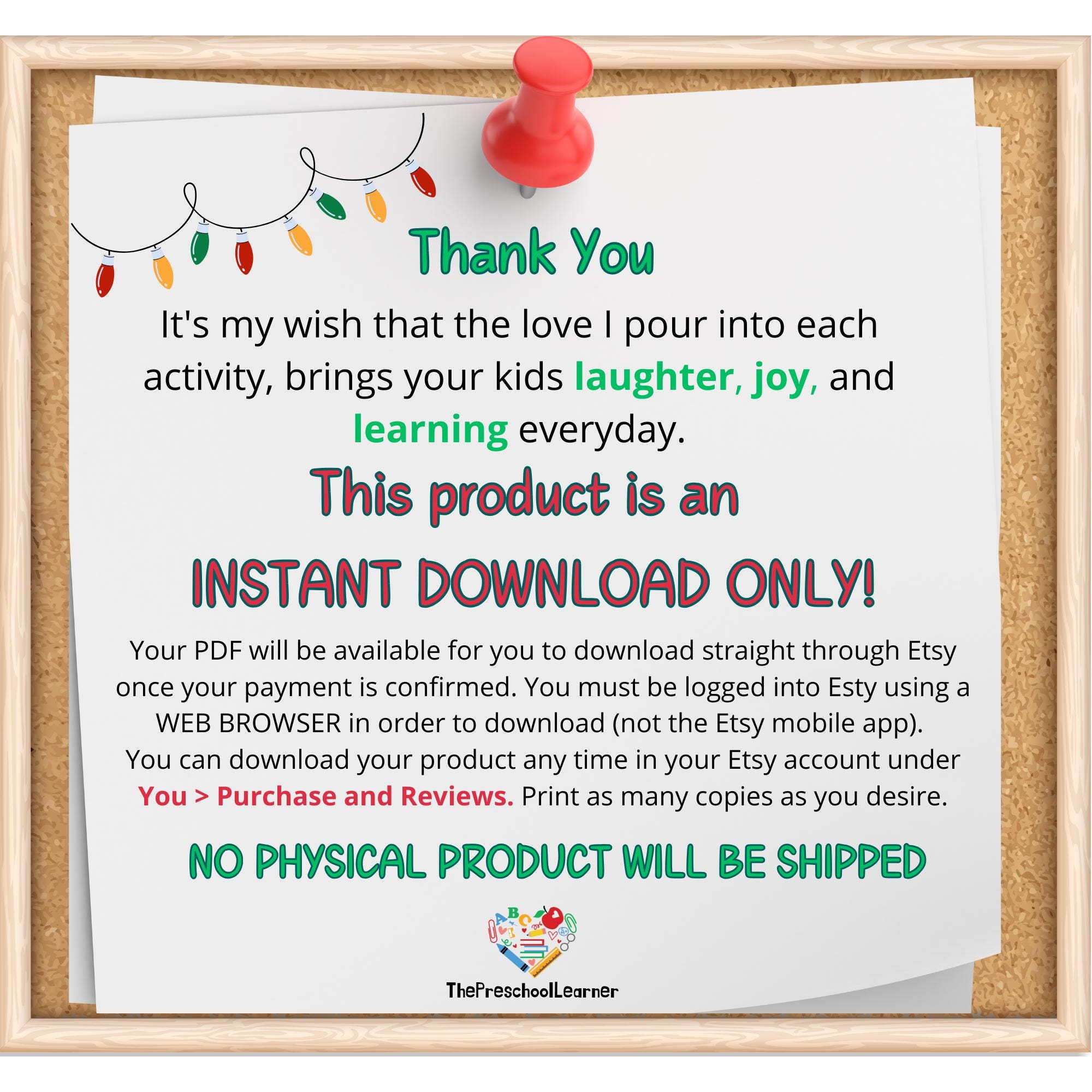 Christmas Animals Number Tracing Flashcards: Homeschool Math (PDF) - Etsy