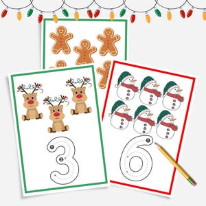 Number Tracing Printable Flashcards, 1 - 10 Counting Activity, Fun ...