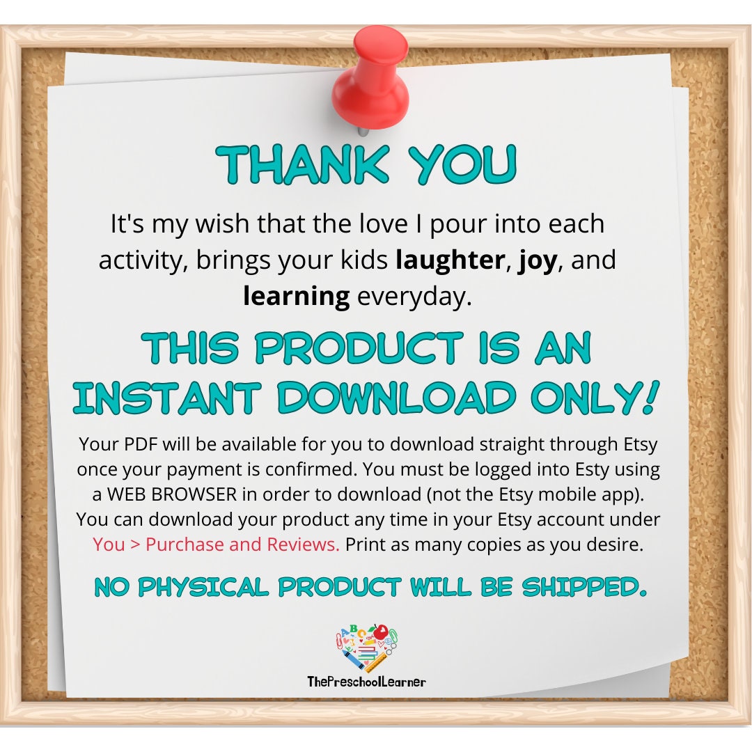 Beginning Sound Printable Activity, Educational Alphabet Game, Pre-k ...