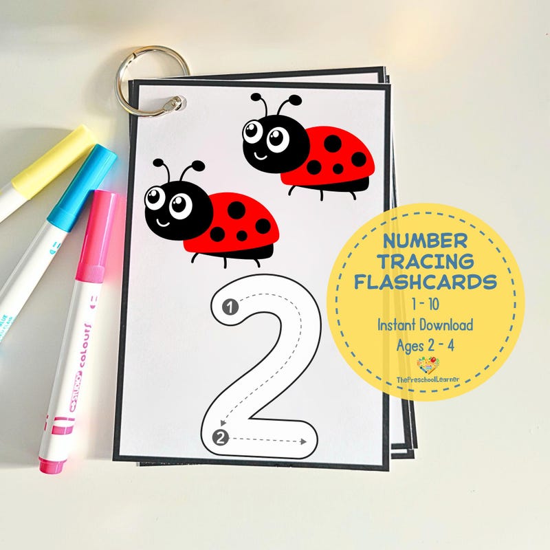 Kids Counting Numbers at Daycare - Etsy