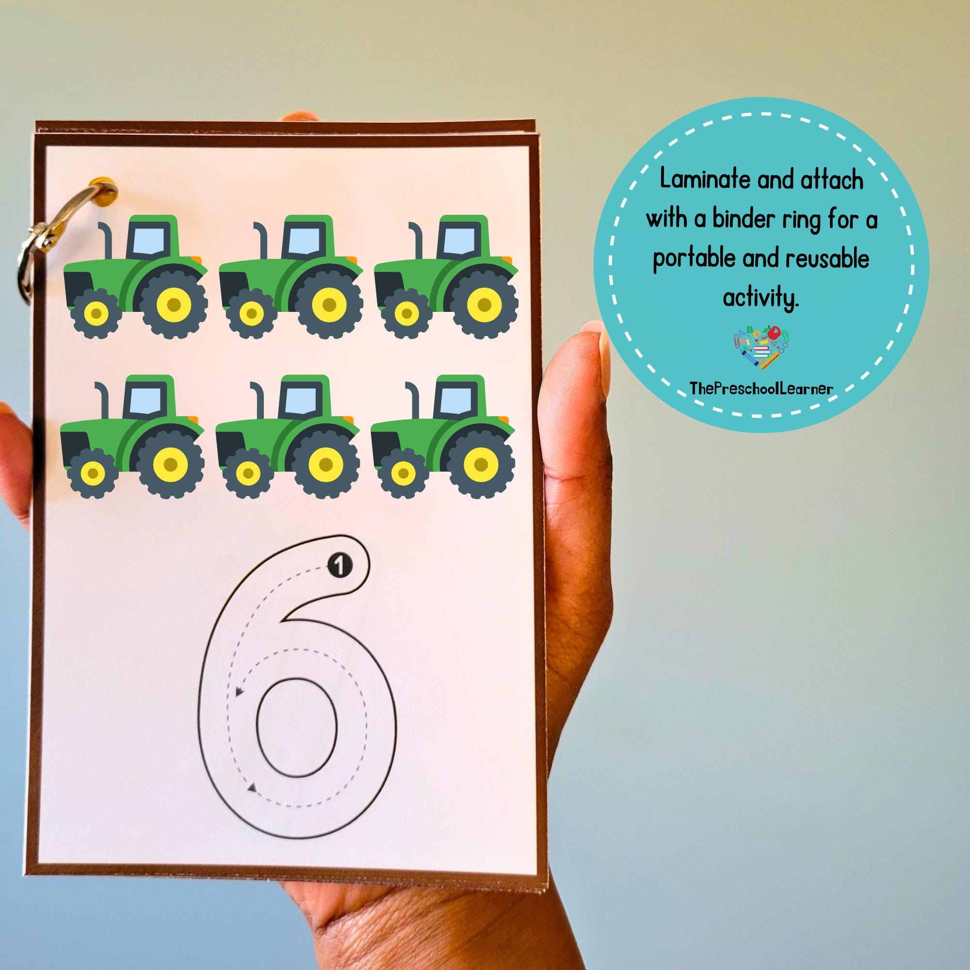 Trucks Number Tracing Flashcards: Kids Math Activity (PDF) - Etsy