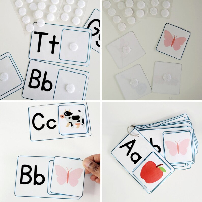 Beginning Sound Printable Activity, Educational Alphabet Game, Pre-k ...