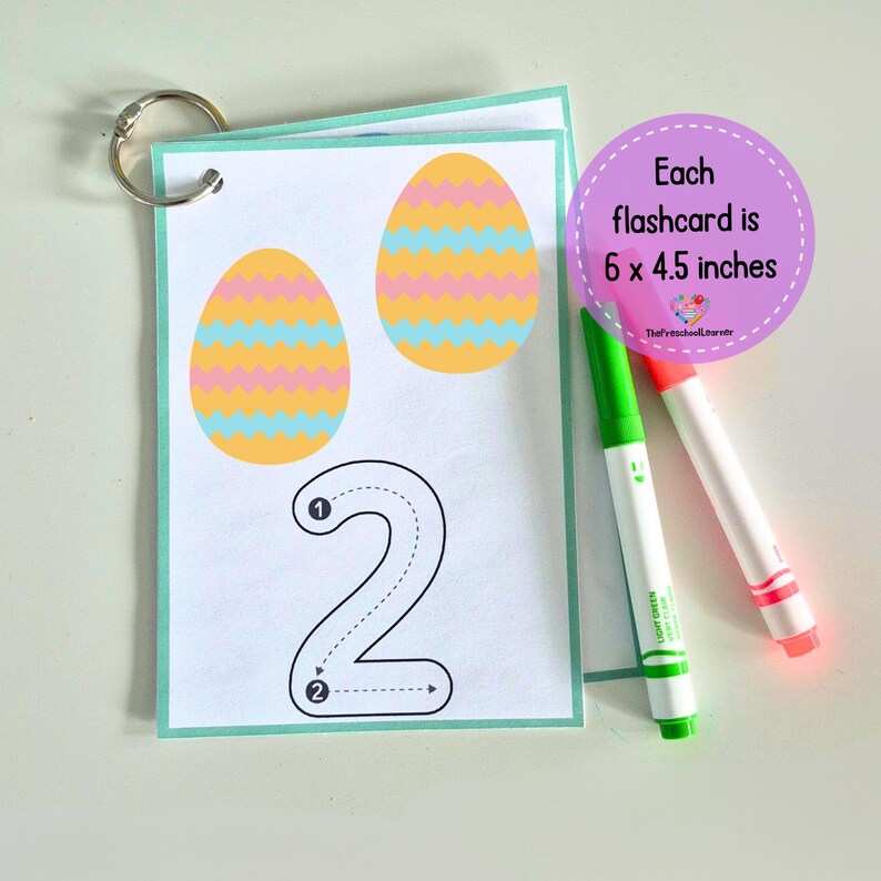 Number Tracing Printable Flashcards, 1 - 10 Counting Activity ...
